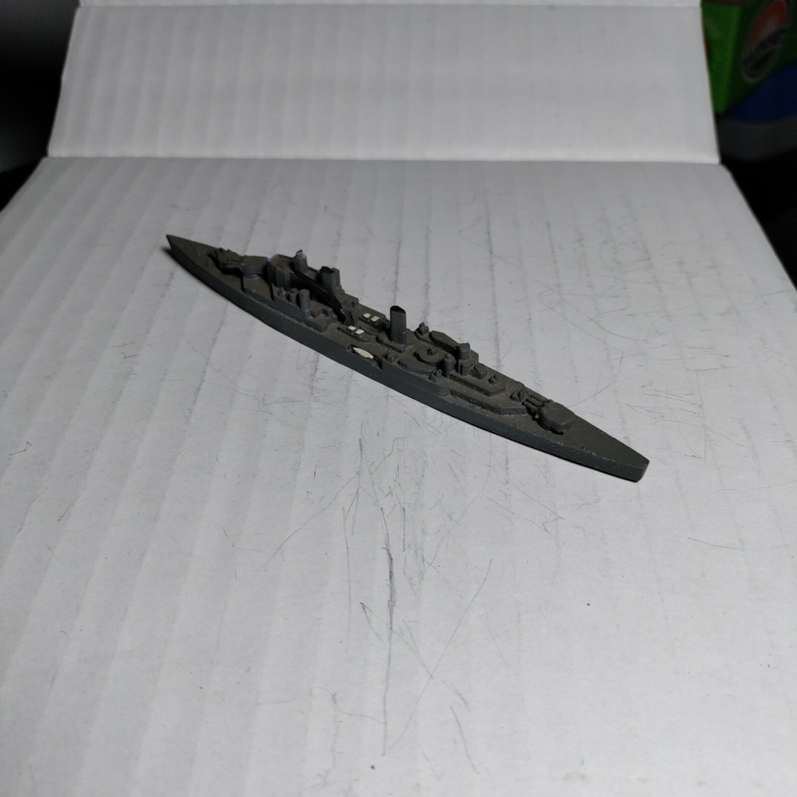 VINTAGE 1/1200 SCALE WW2 CRUISER BATTLESHIP BOAT SHIP MODEL HMS SUPERB ...