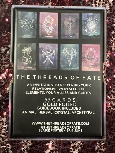 Threads of Fate Shadow Edition Oracle Deck | eBay