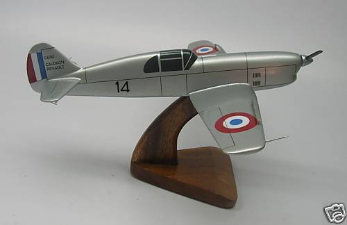 C-690 Caudron Marcel Riffard Airplane Desk Wood Model Big New | eBay