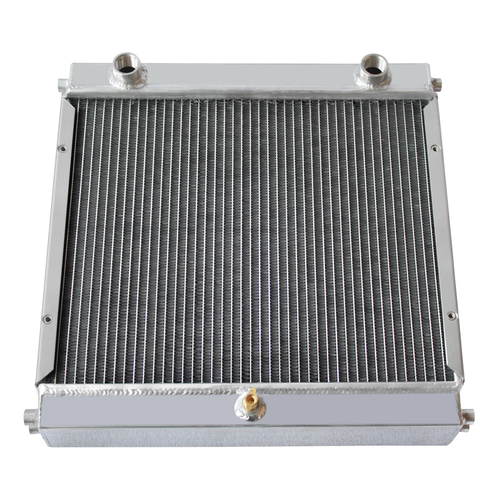 3 Row Aluminum Radiator For Dragster / Roadster Double Pass Style ...