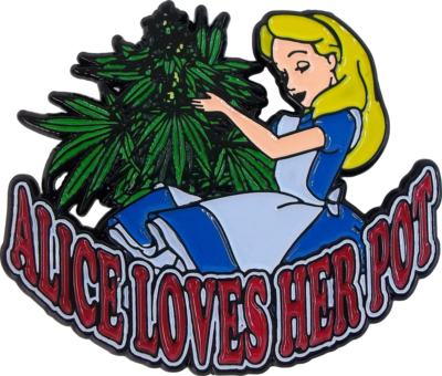 Alice In Wonderland Weed Quote