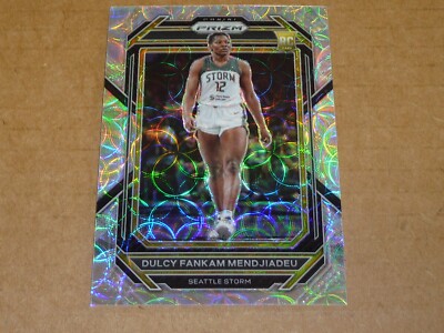 (B) 2023 Panini Prizm WNBA PREMIUM SET /99 DULCY FANKAM MENDJIADEAU ...