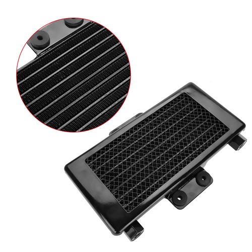 Upgrade 125ml Motorcycle Engine Oil Cooler Cooling Radiator For 125-250 ...