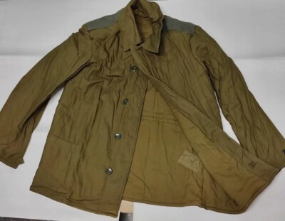 SOVIET Russian Army TELOGREIKA WW2 MILITARY WINTER JACKET FUFAIKA ...