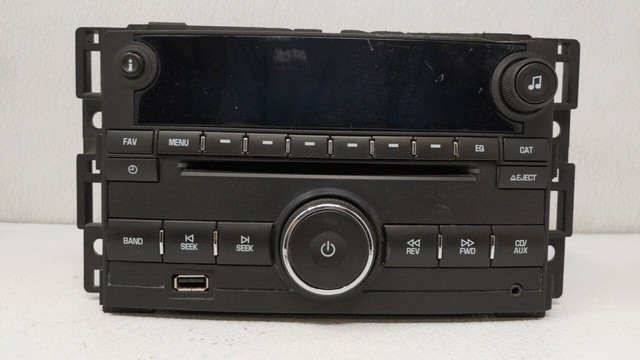 2009-2010 Chevrolet Cobalt Am FM CD Player Radio Reciever Black W413d ...