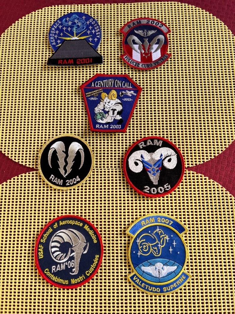 EXTREMELY RARE Collection of USAF -AEROSPACE RAM Patches | eBay