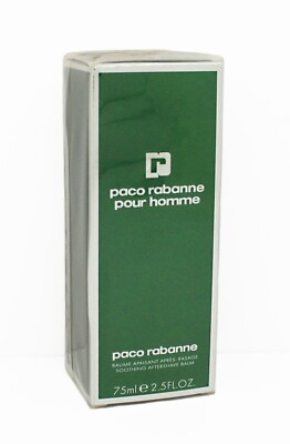 Paco Rabanne Pour Homme, Paco Rabanne, Soothing After Shave Balm, 75ml ...