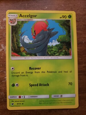 Pokémon TCG Accelgor Crimson Invasion 9/111 Regular Uncommon | eBay