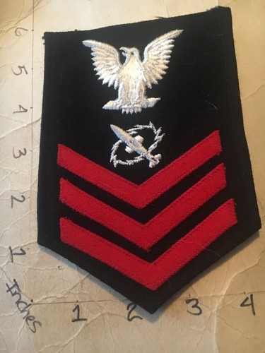 USN Rate Missile Technician 1st Class Petty Officer Patch 6/14/25 | eBay