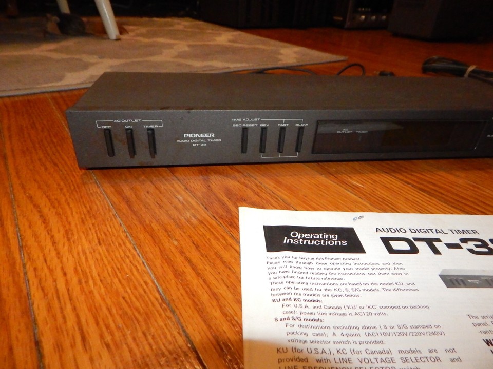 Pioneer DT-32 Digital Timer | eBay