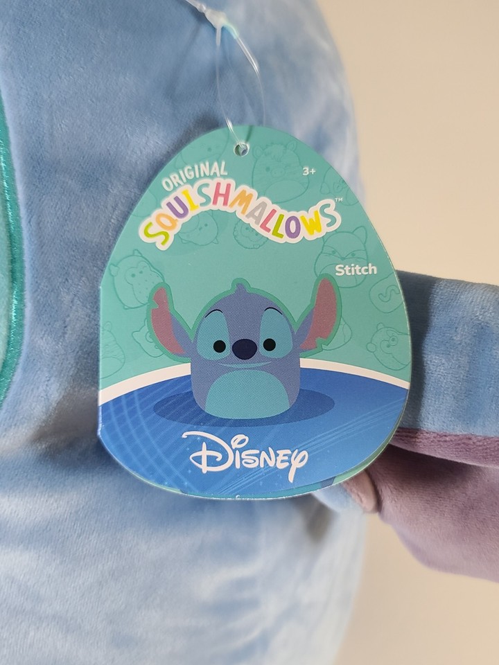 Squishmallows 14” Disney Stitch the Blue Koala Alien Soft Plush ...