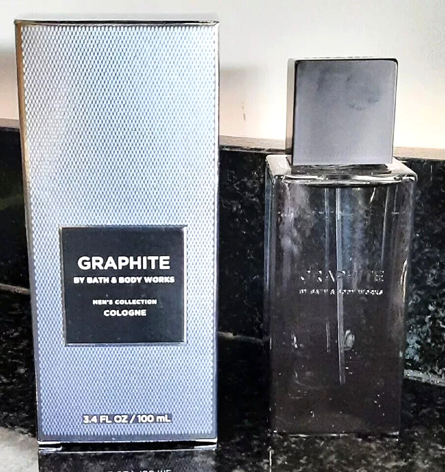 BATH AND BODY WORKS MEN'S COLOGNE 3.4OZ. "GRAPHITE" NIB! RETAIL $40 | eBay