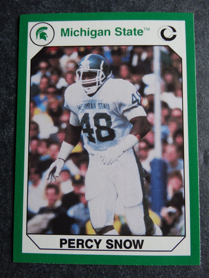 1990 Collegiate Collection Michigan State Football Card Complete Your ...