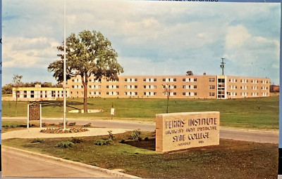 1959 BIG RAPIDS MICHIGAN FERRIS INSTITUTE Postcard Vandercook Hall A1 ...