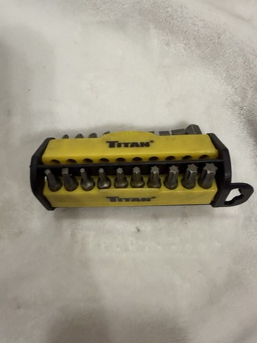 Titan Bit Set For Screwdrivers And Drills | eBay
