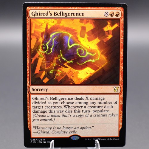 Ghired's Belligerence Normal 25 C19 Commander 2019 NM MTG | eBay