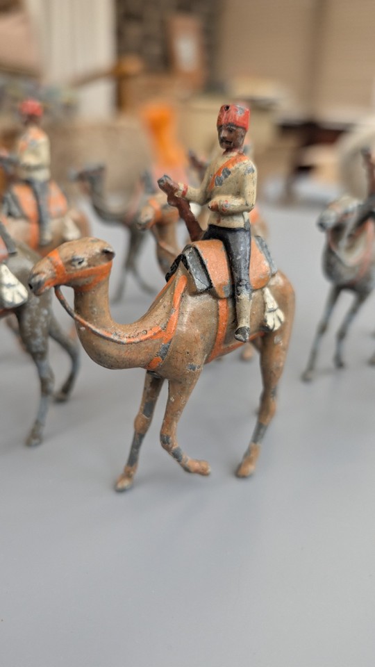 Britain’s VINTAGE METAL Egyptian Camel Corps Cavalry | eBay Australia