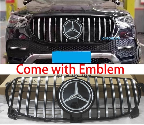For Mercedes Benz W167 GLE350 GLE450 Grill 2020 2021 2022 Bumper Grille ...