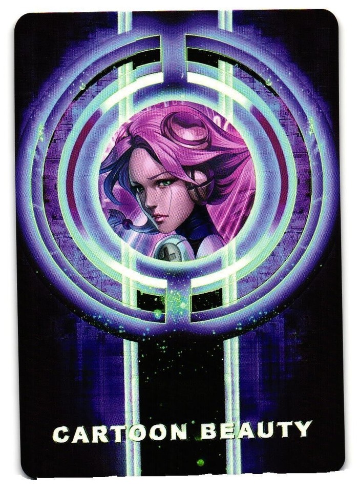 Tiffany Cartoon Beauty Goddess Story Custom Art Collectible Anime Card ...