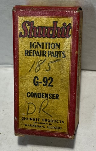 Shurhit Ignition Repair Parts Condenser G-92 | eBay