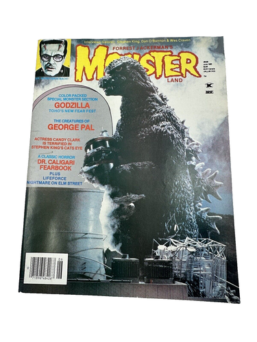 MONSTER LAND #3 MAGAZINE JUNE 1985 FORREST J ACKERMAN NM GODZILLA KING ...