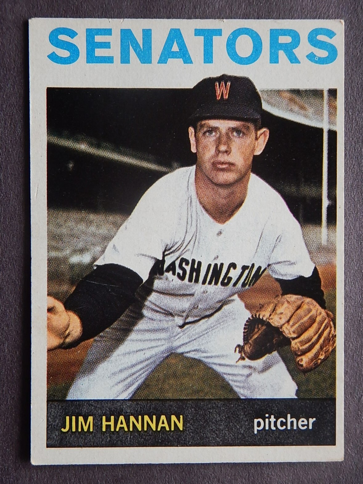 Jim Hannan #261 Topps 1964 Baseball Card (Washington Senators) *VG | eBay