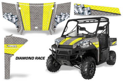 UTV Graphics kit Sticker Decal for Polaris Ranger 570/900 XP 2013-2016 ...