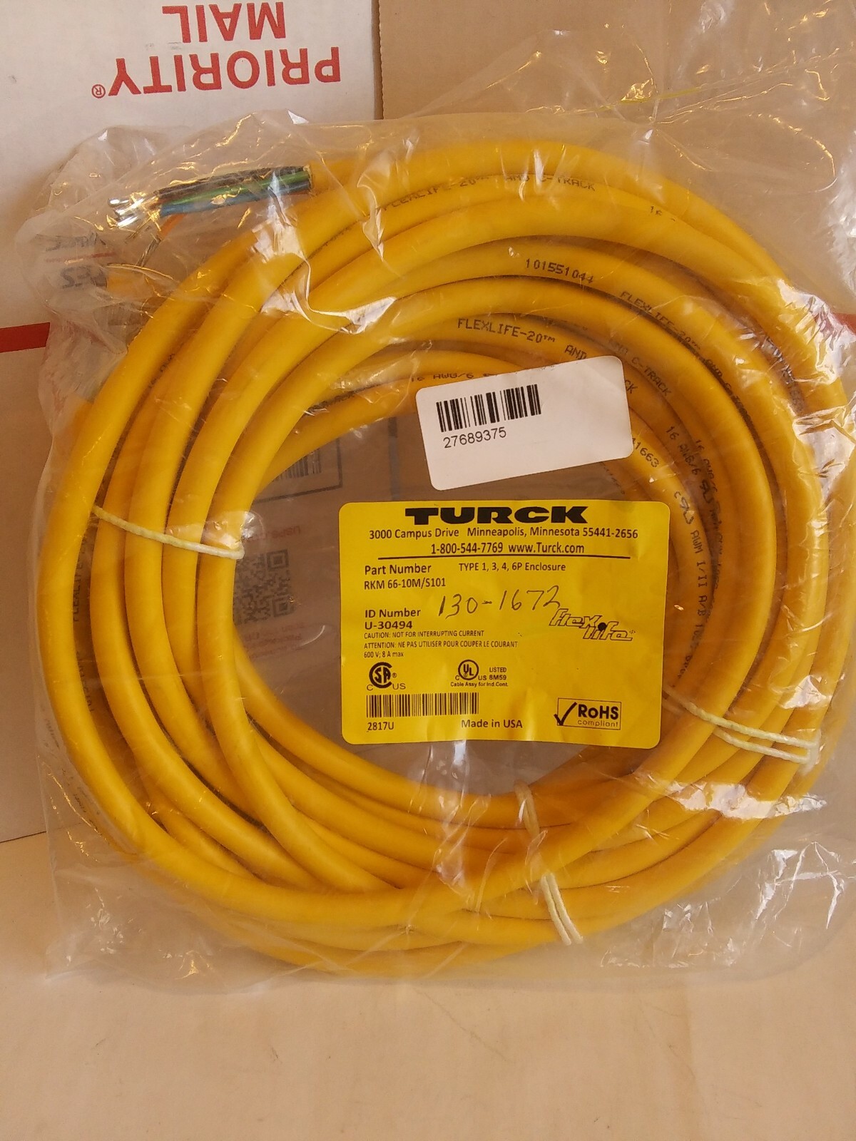 Turck RKM 66-10M/S101 Cable | eBay