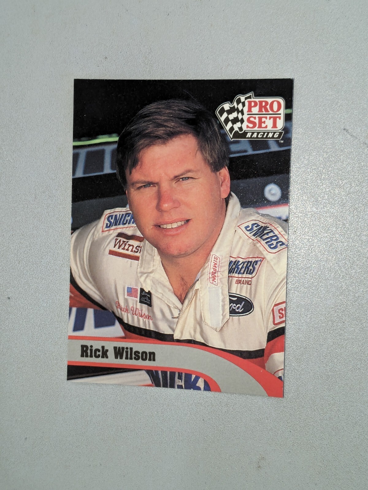 Rick Wilson NASCAR WINSTON CUP 1992 PRO SET RACING CARD#75 SNICKERS | eBay