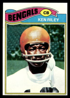 Ken Riley 1977 Topps #365 Cincinnati Bengals Football Card | eBay