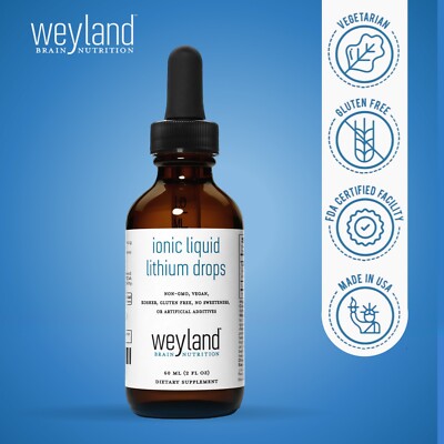 Ionic Lithium Magnesium Drops 60mL | eBay