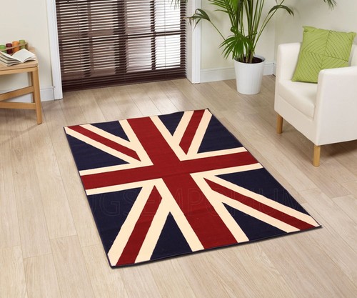 Traditional Flag Of England Carpet Oriental UK Area Rug British Casual ...