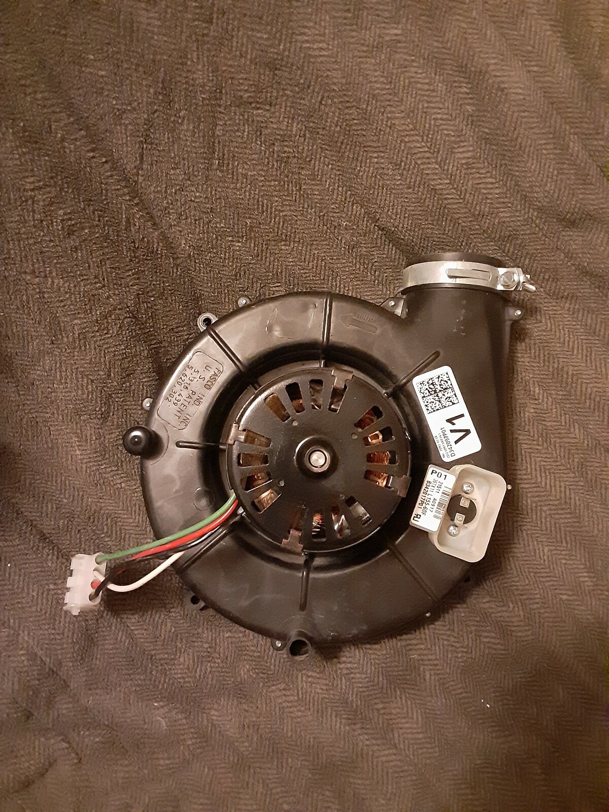 Trane Inducer Motor 7092-0238 D342097P01 70920238 - used | eBay