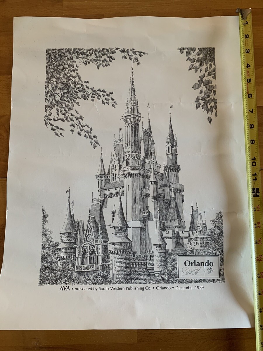 Disneyland Castle Outline