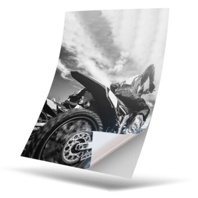 1 x Vinyl Sticker A4 - BW - Motocross Bike Vehicle Racing #40989 | eBay UK