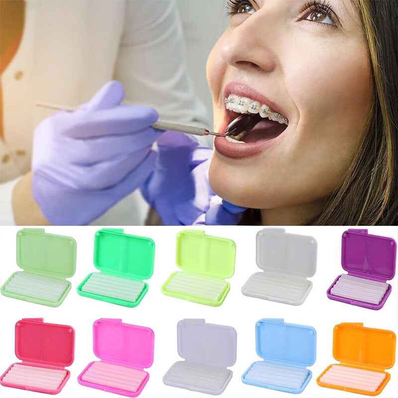Dental Orthodontics Wax Braces Bracket Wax Gum Care Oral Hygiene Mix ...