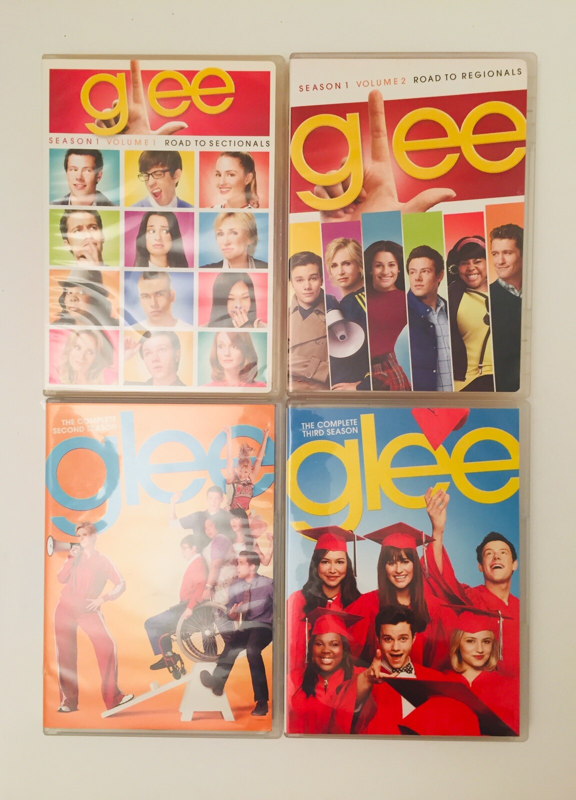 Glee DVD Seasons 1-3 First Second Third 1 2 3 Series ABC 66 Episodes | eBay