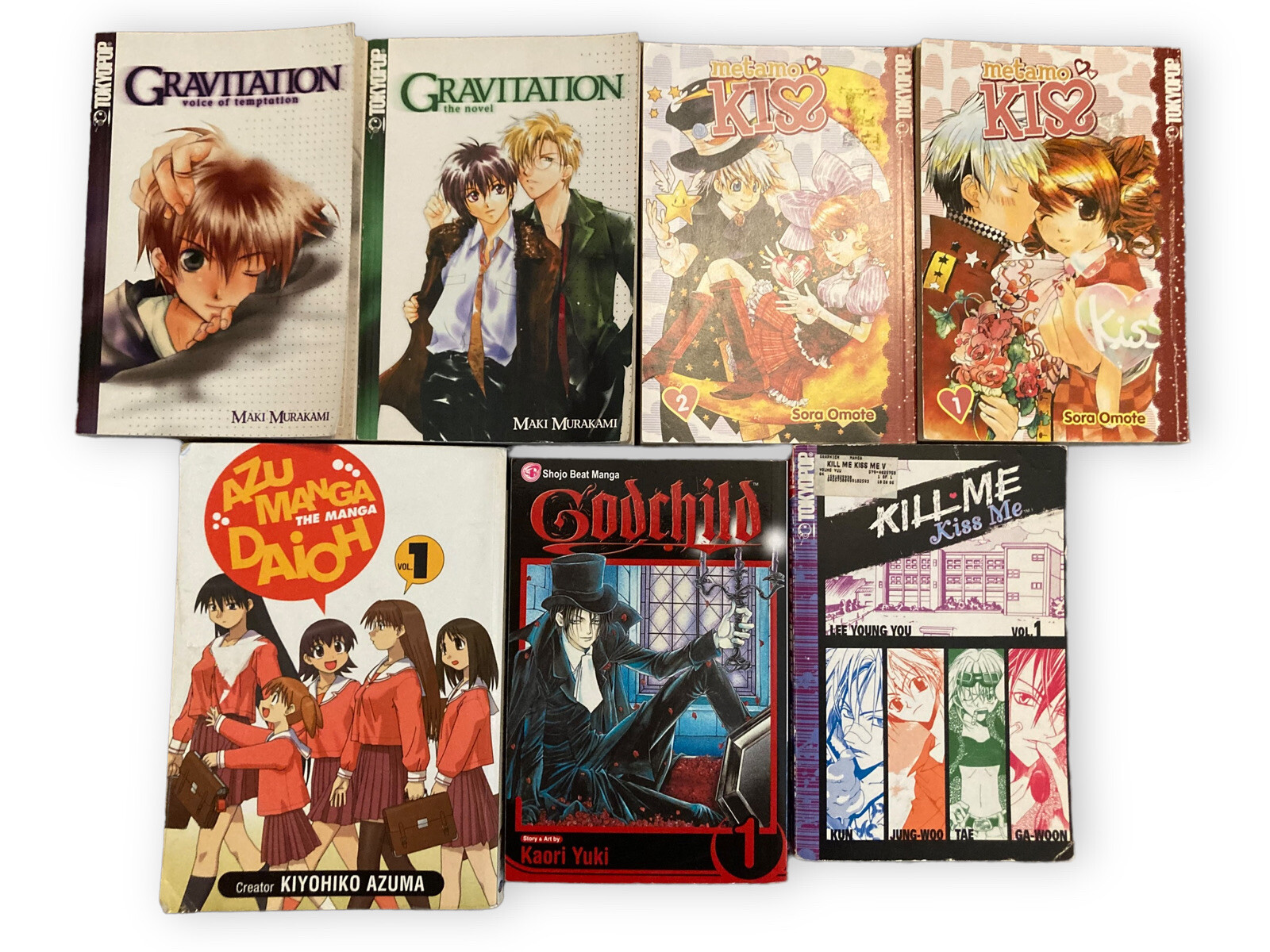 Lot of 7 Anime Manga Comic Books 2000-2004 | eBay