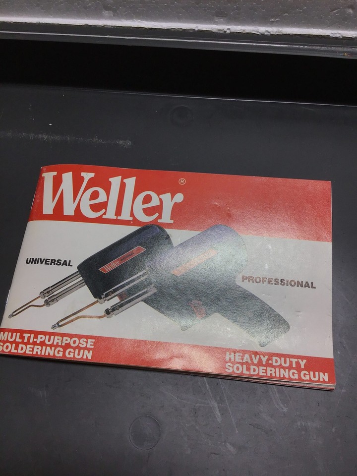 Weller D550 Multi-Purpose Heavy Duty Soldering Gun 120V 200/260Watts 2 ...