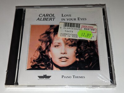 *NEW/SEALED* Carol Albert "Love In Your Eyes" Piano Themes CD IC/Digit ...