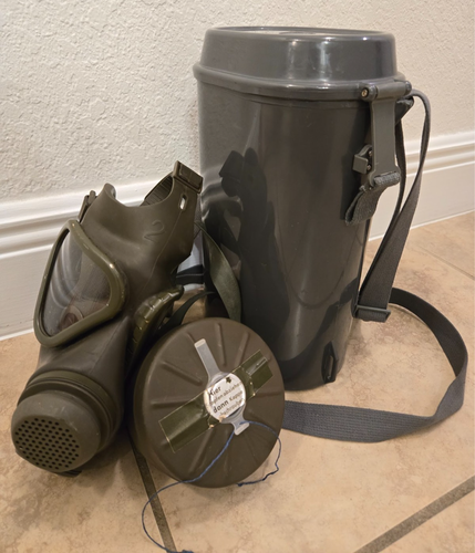 Drager M65 Gas Mask with Hard Case and cartridge | eBay