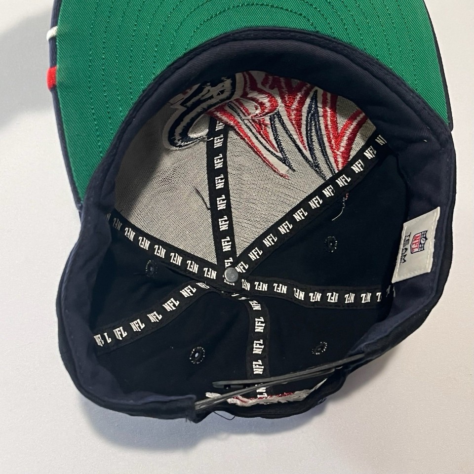 Houston Texans NFL Team Apparel Baseball Cap Black w Blue/Red/White ...