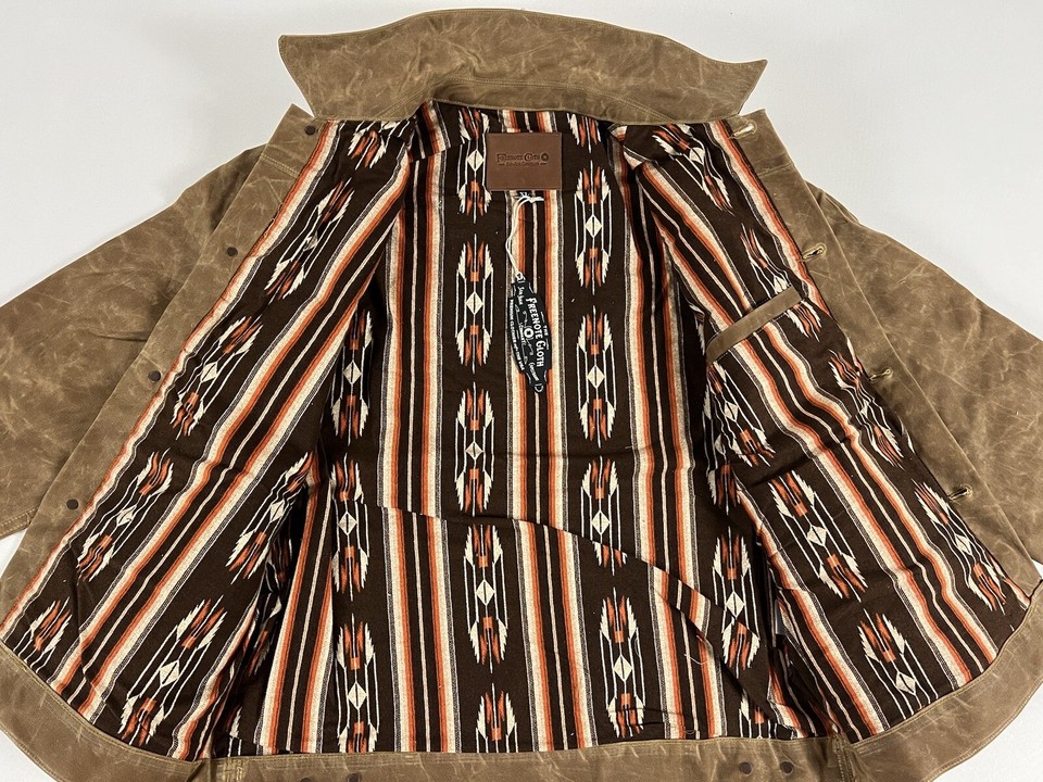 FREENOTE CLOTH RIDERS JACKET WAXED CANVAS RUST XL NWT LAST ONE | eBay