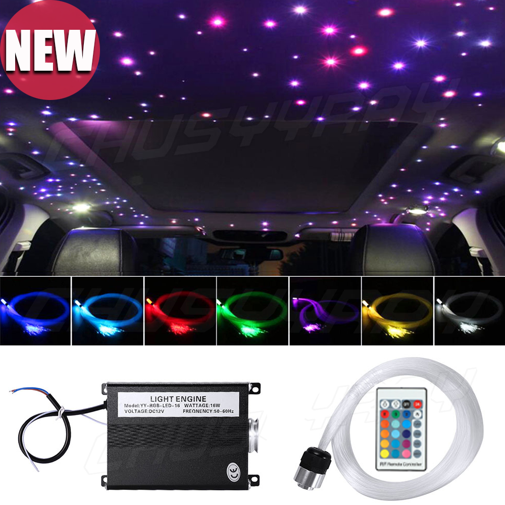 12V Car Home Headliner Star Light kit Roof Twinkle Ceiling Lights Fiber ...