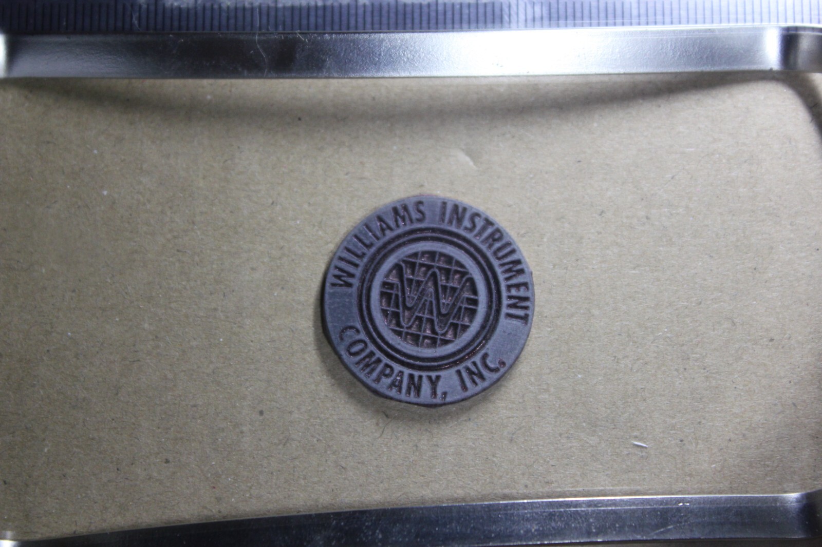 Williams Instrument Company label die reverse - Williams Chemical Pumps ...