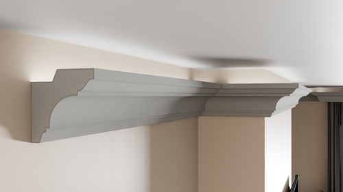 PLASTER COATED COVING moulding Uplight LED cornice SH12 90mm x 90mm ...