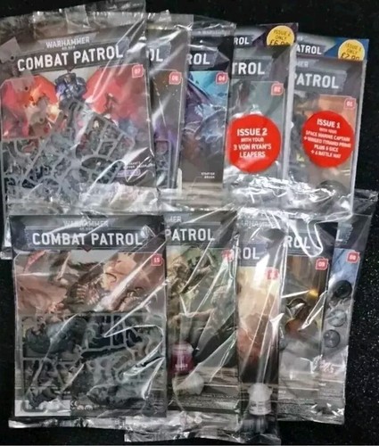 Warhammer 40k Combat Patrol Issue 1,2,4,6,7,8,9,11,14,15,16,17,binder ...