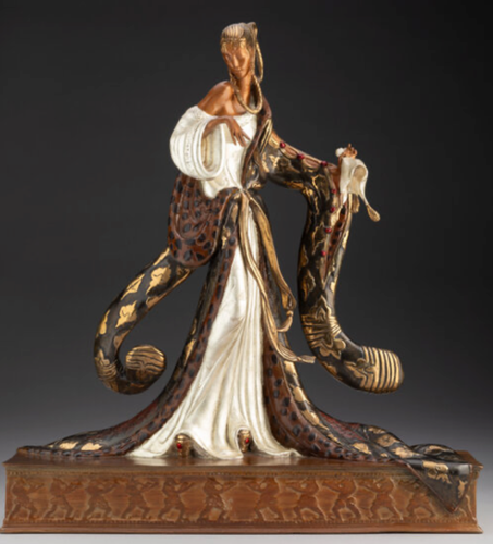 Erte Bronze Sculpture "Rigoletto" - 1988 - - Beautiful Opera Inspired ...