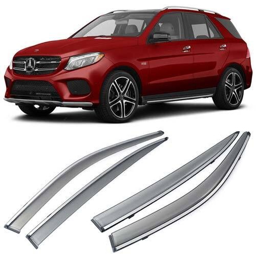 For Mercedes-Benz GLE 2016-19 Window Visor Vent Sun Shade Rain Guard ...