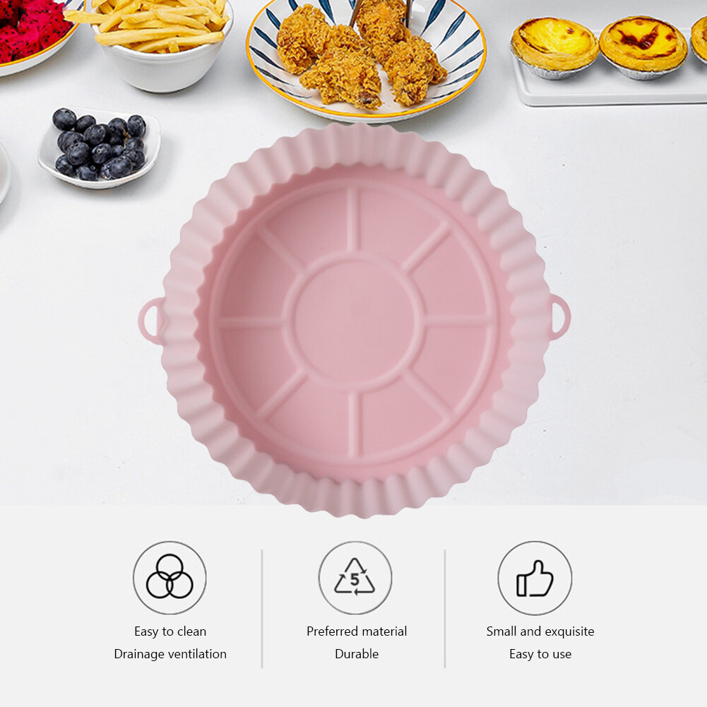 Silicone Air Fryer Pad Safety Baking Accessories for Oven Steamer ...